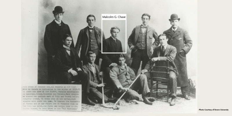 RI’s Malcolm G. Chace, the “Father” of Ice Hockey in the United States ...